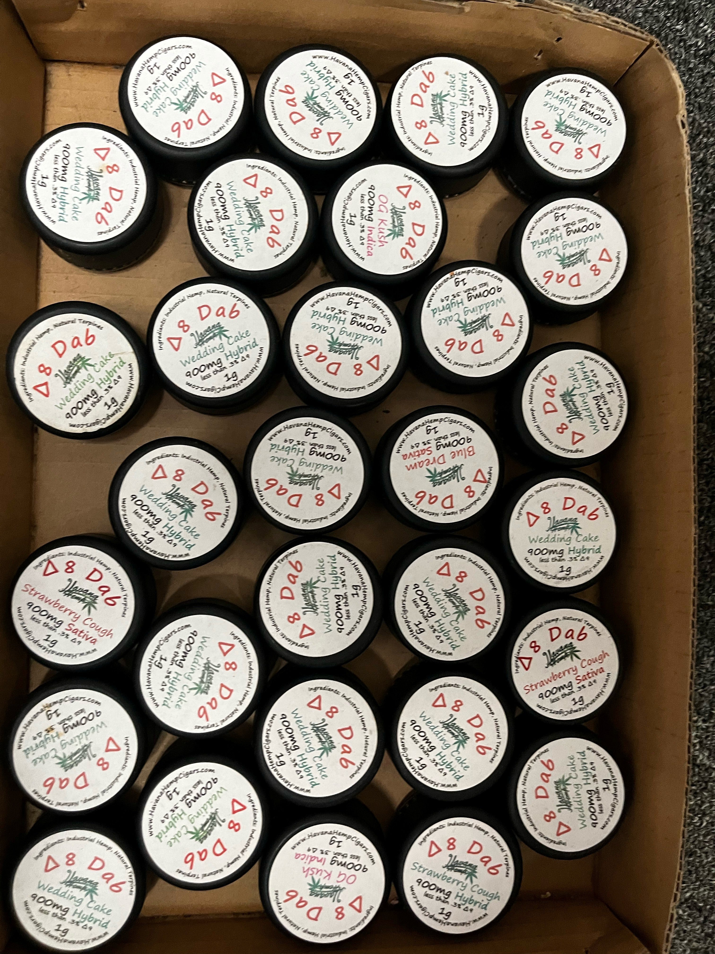 Delta 8 Hybrid Dabs – Nature's Botanicals/Havana Hemp